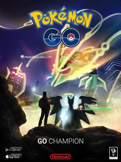 Pokémon GO : les affiches promotionnelles dévoilées