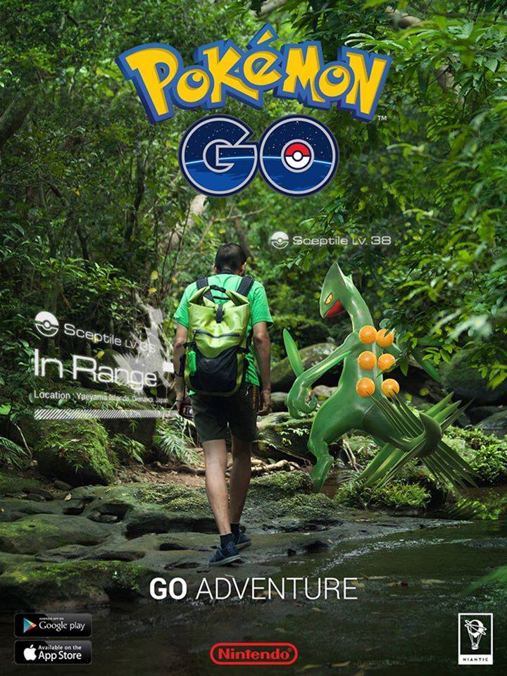 Pokémon GO : les affiches promotionnelles dévoilées