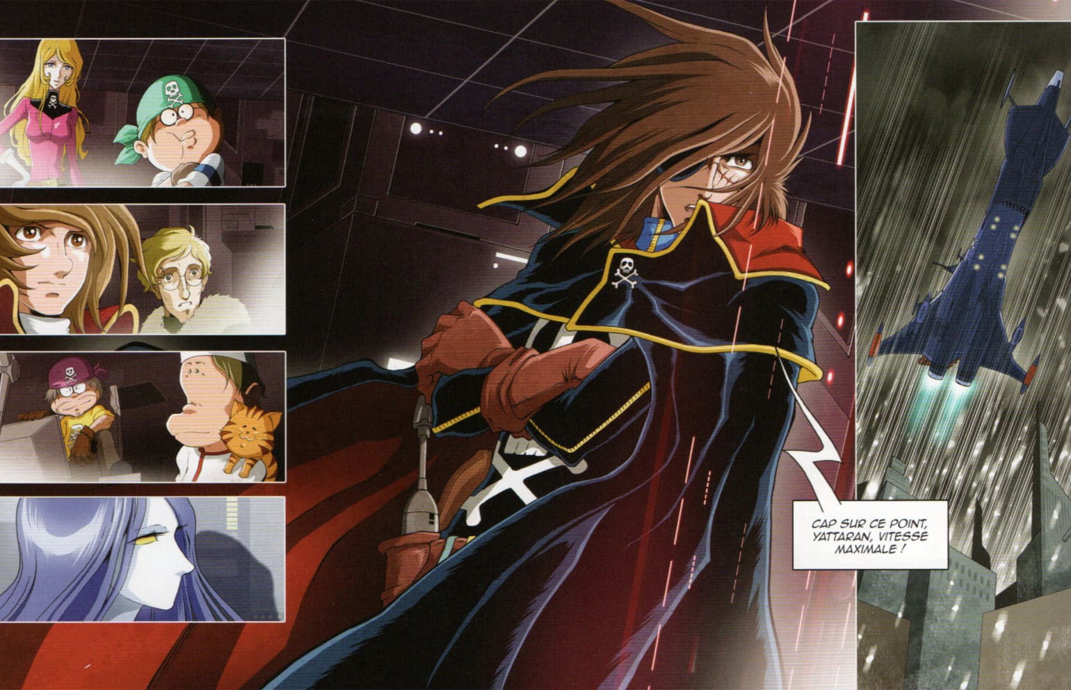 Critique BD Capitaine Albator, Mémoires de l’Arcadia – Ô Capitaine mon ...