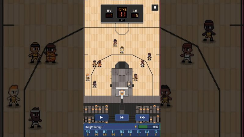 Hoop League Tactics - Un tactical de basket, c'est possible ça
