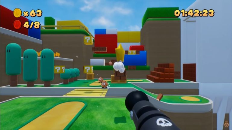 Super Mario Bros. en FPS ? Un fan l'a fait à l'occasion du Mario Day