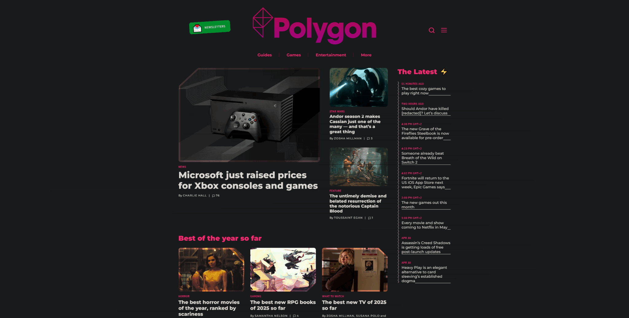 Au tour de Polygon de tomber, une nouvelle cicatrice pour la presse
