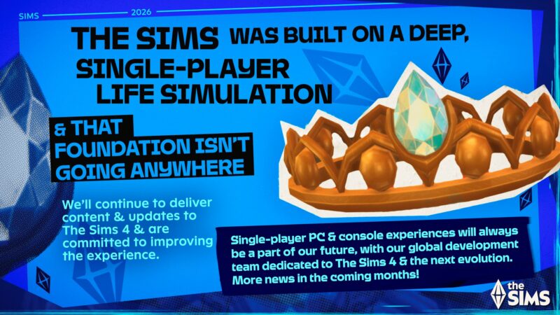 EA s'explique sur l'avenir des Sims et tease la prochaine extension